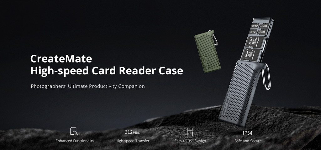 PGYTECH CreateMate High-Speed Card Reader Case | Shopee Singapore