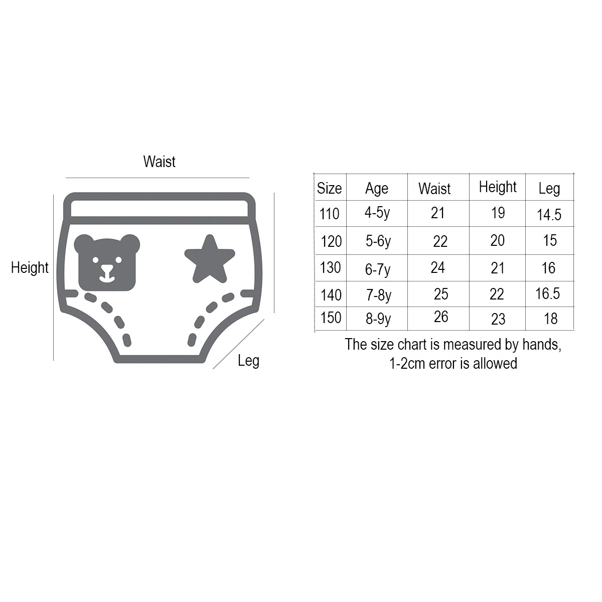 HOMIE 3 Pcs Set Soft Bamboo Underwear / Cute Boy Boxer Shorts Set ...