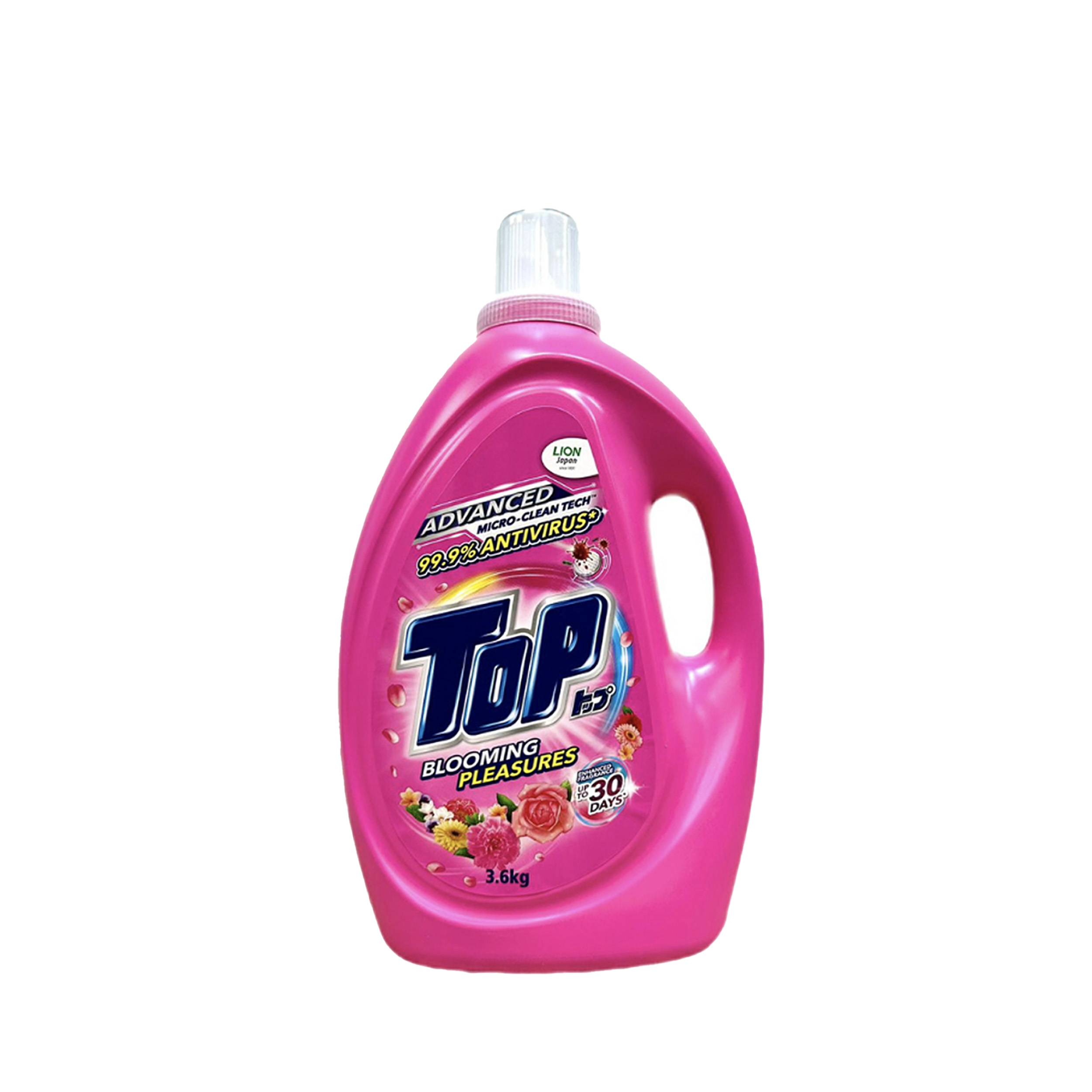 (Bundle of 4) TOP Liquid Detergent - Blooming Pleasure (Pink) 3.6kg ...