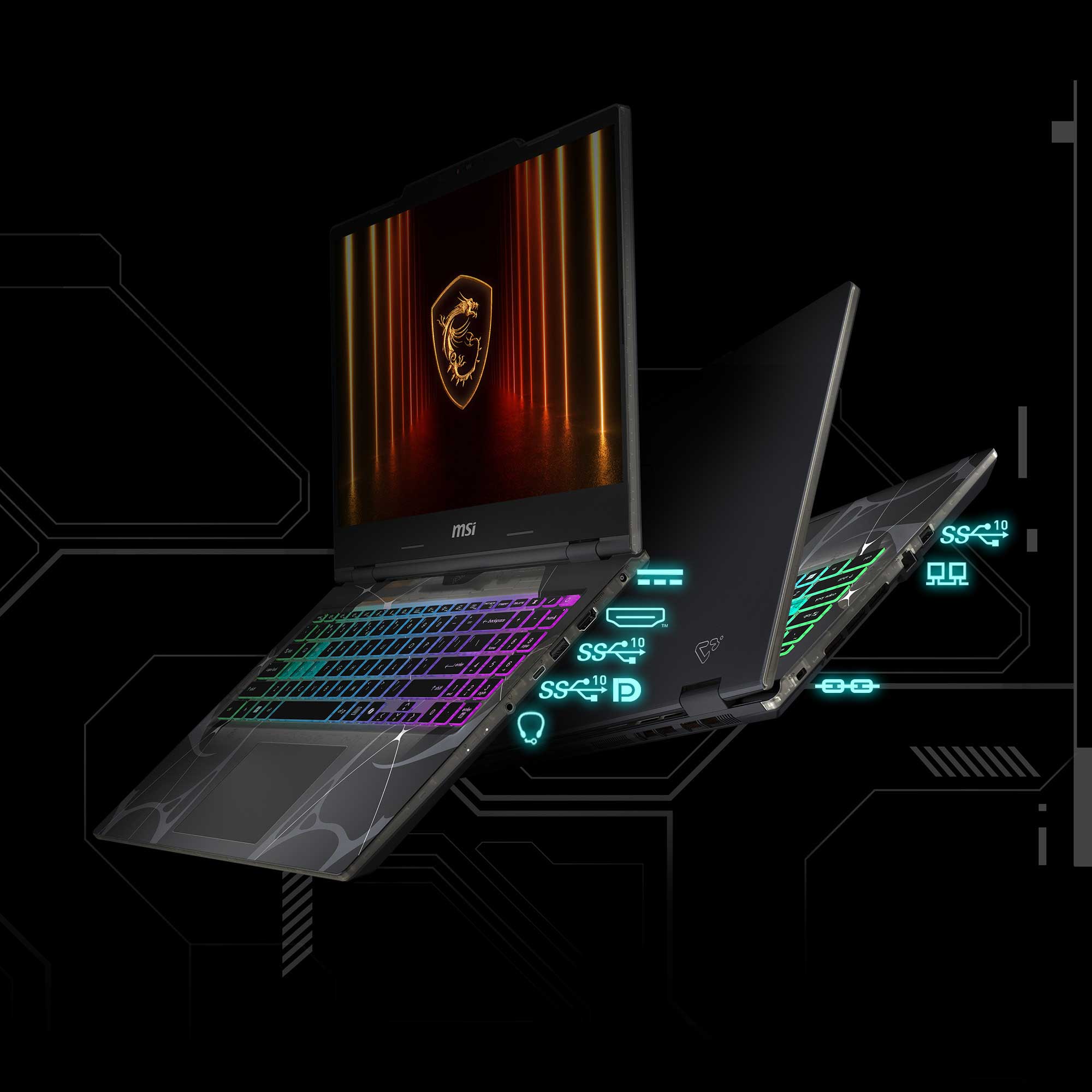 MSI Cyborg 15 Gaming Laptop — Stylish Performance — RTX 5060 - 15.6 ...