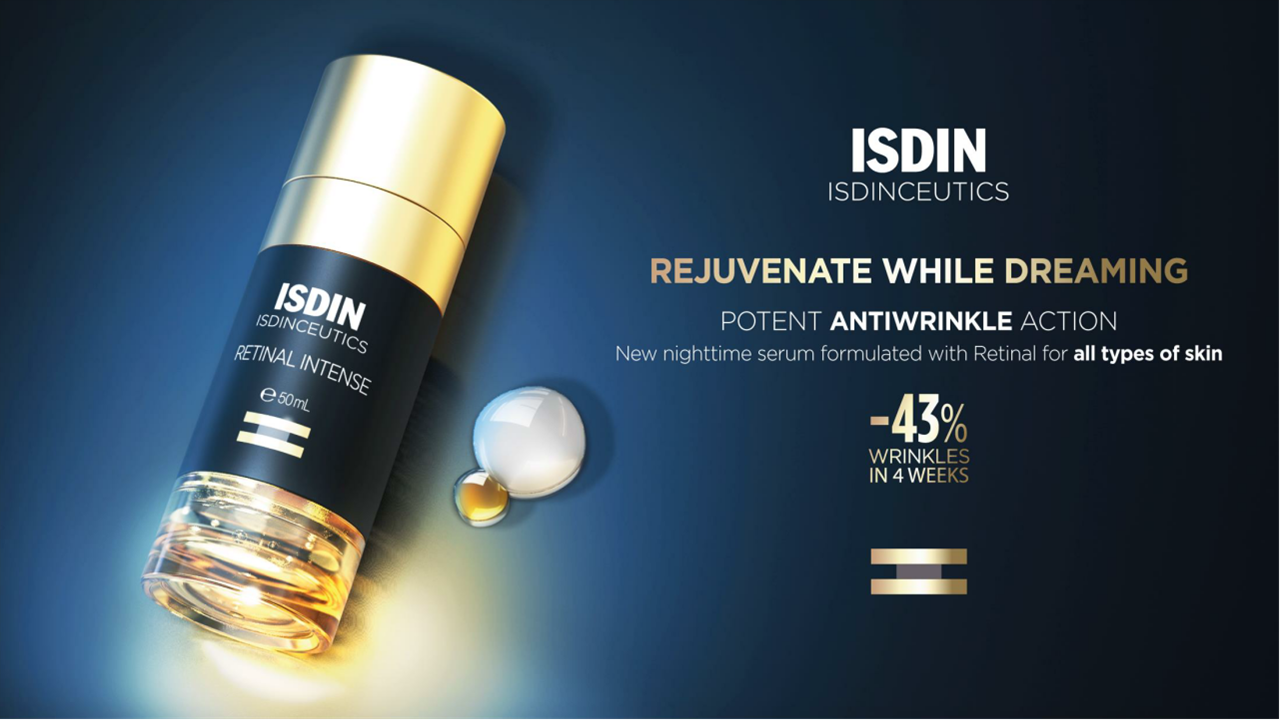 Isdin Retinal Intense 50ml | Lightweight Texture | Skin renewal ...