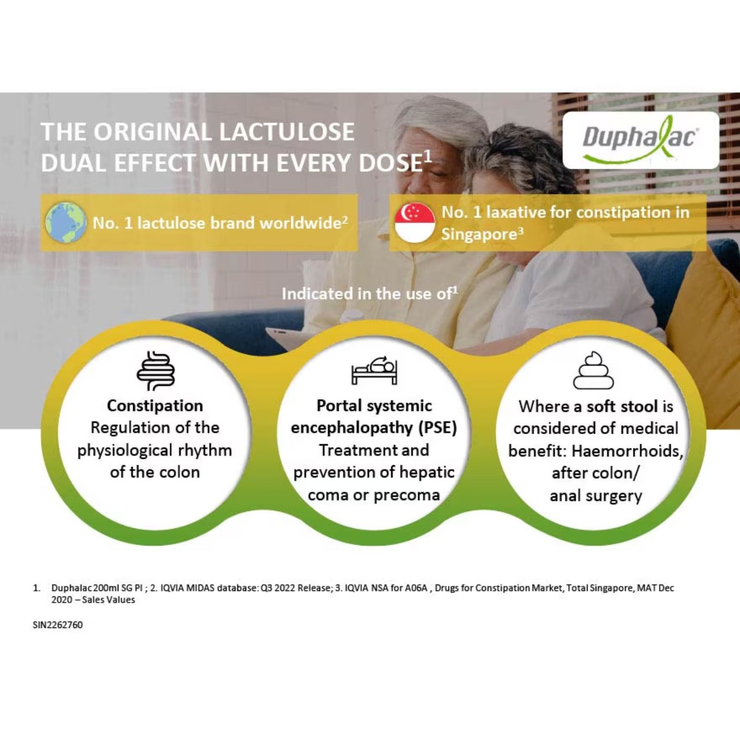 DUPHALAC Lactulose Oral Solution (Constipation Relief + Hepatic ...