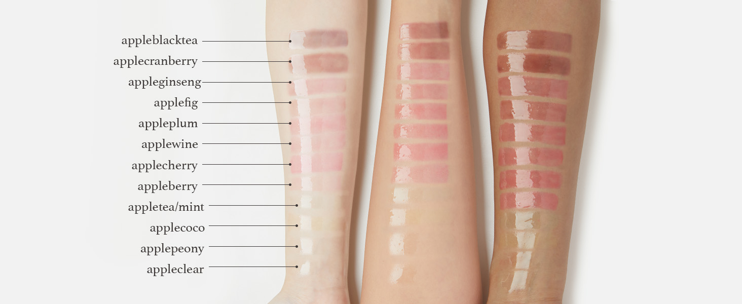 [nooni Official] Apple Lip Oil: Lip oil for dry lips | Shopee Singapore