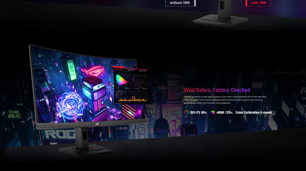 ASUS ROG Strix XG32WCS USB-C Gaming Monitor - 32-inch 2560x1440, Curved ...