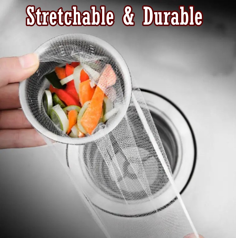 Clearance 100pcs Anti-clog Kitchen Sink Net Filter Sink Basket Bag ...