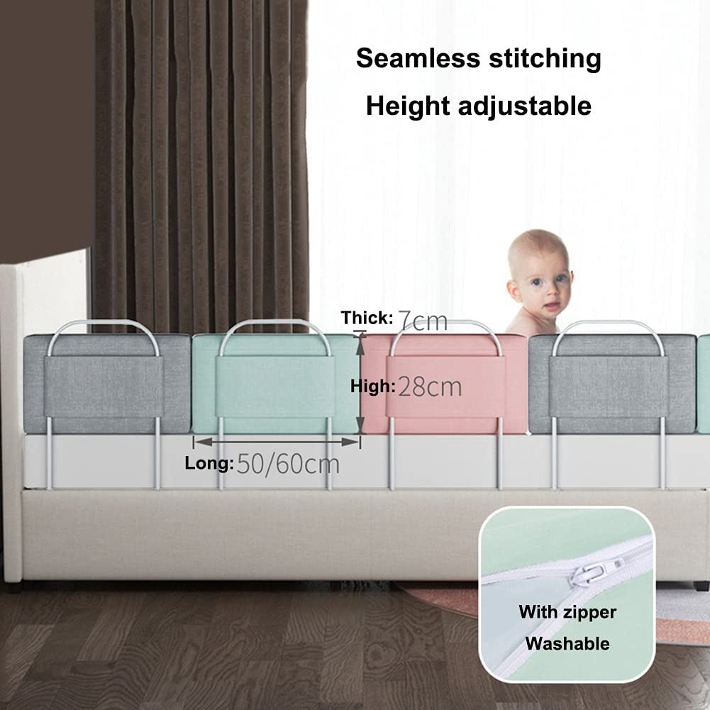 SG Baby Bed Soft Cushion Rail Guard Safety Bed Fence Kids Bed Bedside ...