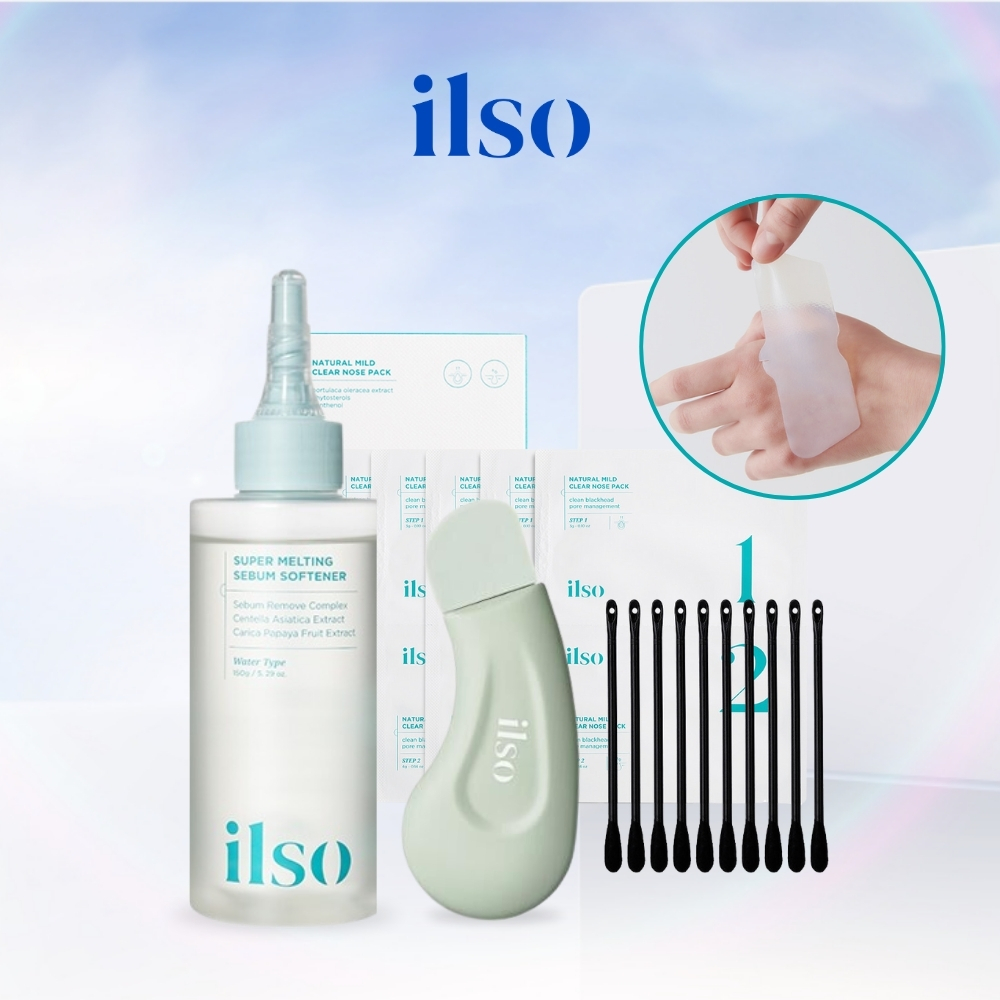 ILSO Natural Blackhead Remover Nose Pack Clear Skin Softener ...