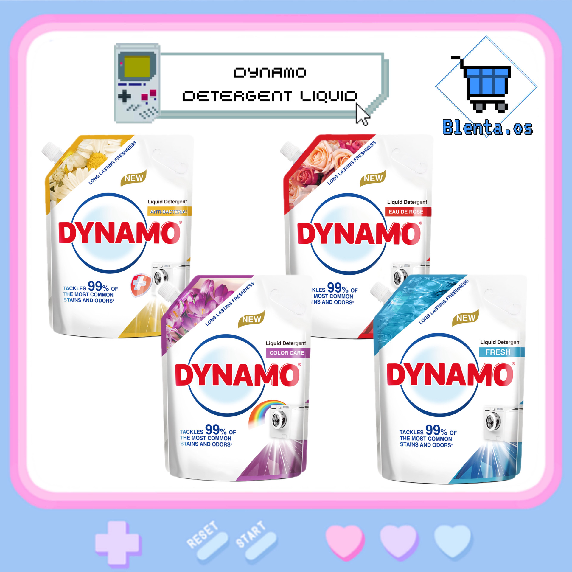 Dynamo Detergent Liquid Refill Pack 1.4KG - 2.4KG 🔥SG READY STOCK🔥 ...