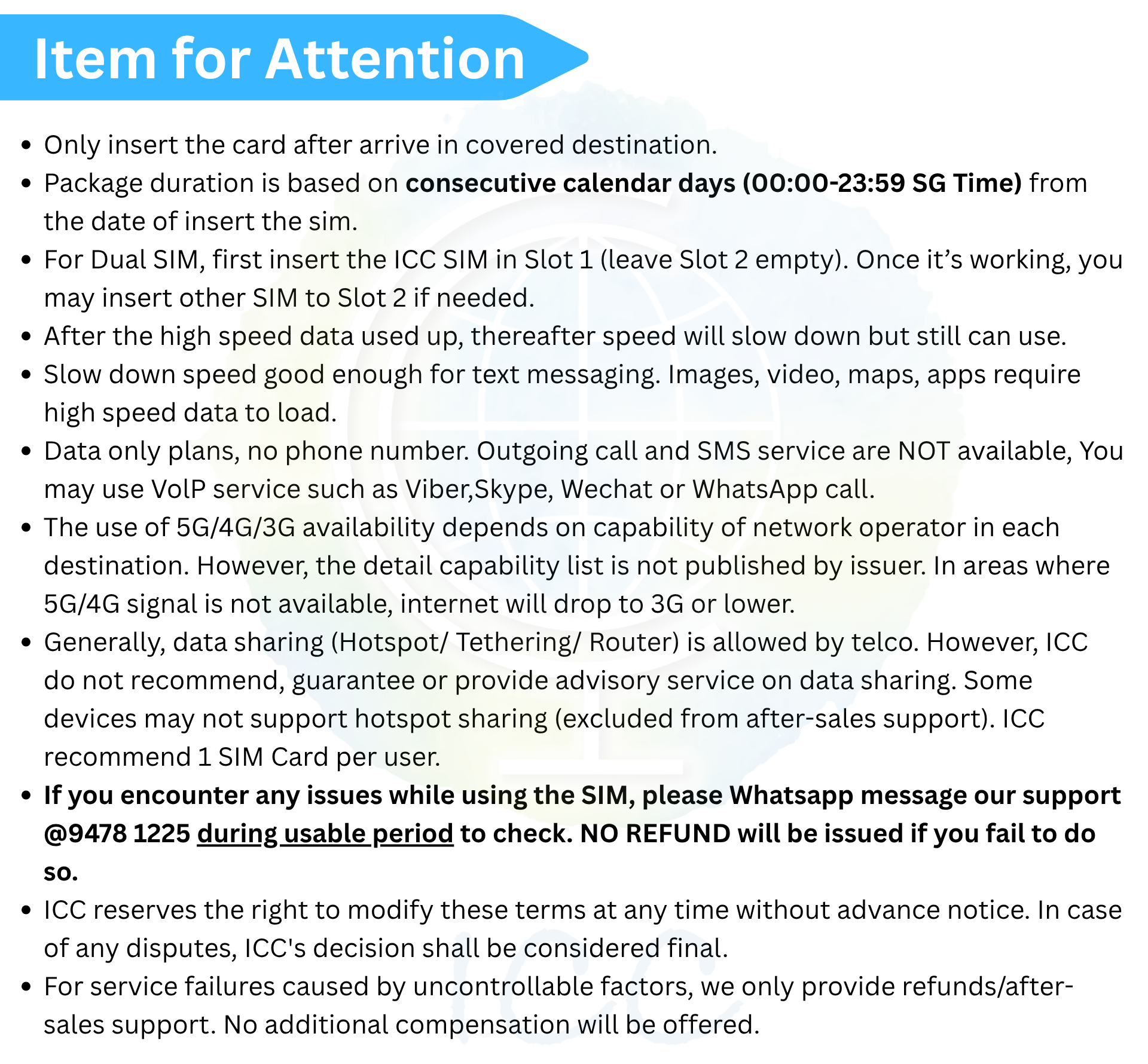 ICC HK & Macau 2-30 Days Unlimited Data SIM Card| No Registration ...