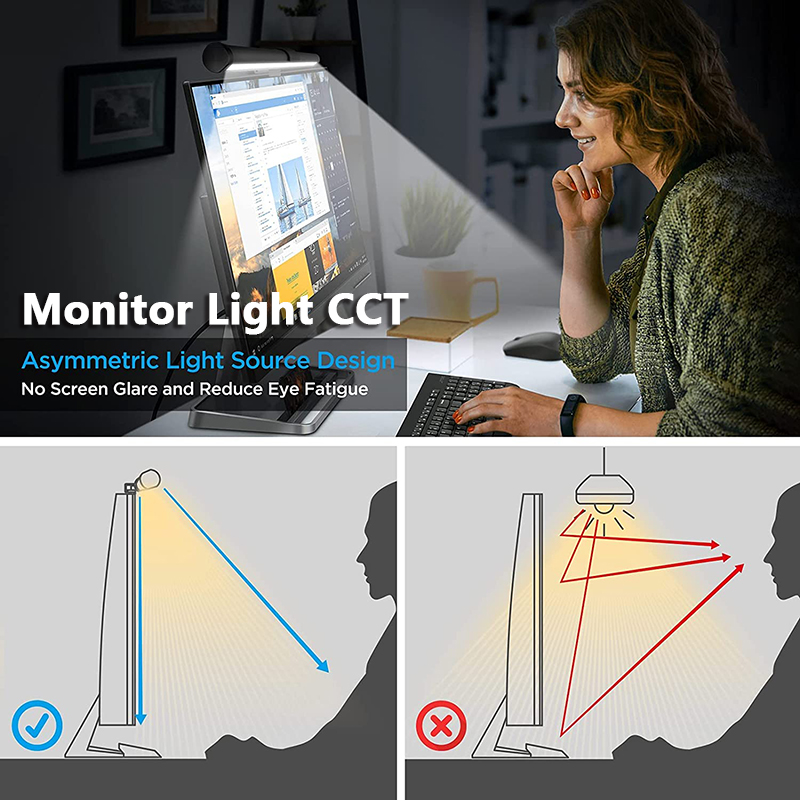 【SG 🇸🇬 Ready Stock】Monitor Magic Light Bar | Adjustable | Desktop ...