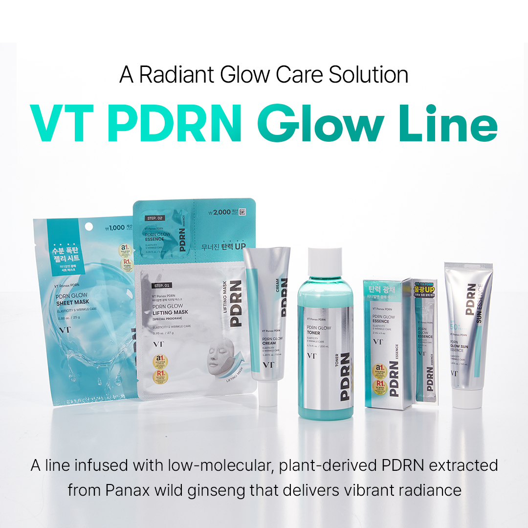 [VT] PDRN Glow Full Line Set Vegan PDRN Clear Glow Firming ...