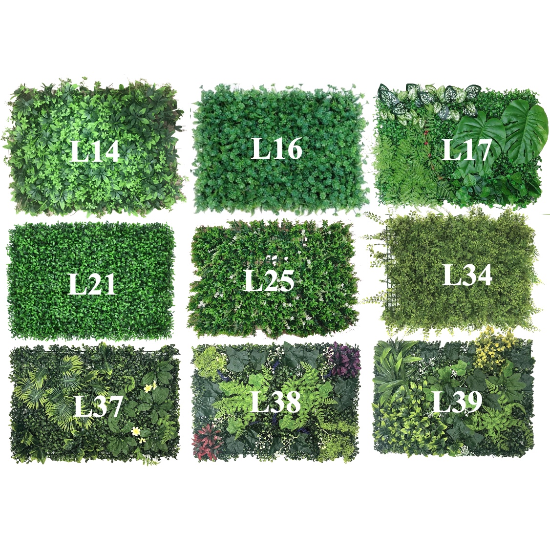 XL Wall Plant Cost Effective DIY Plant Wall Feature Greenery Wall ...