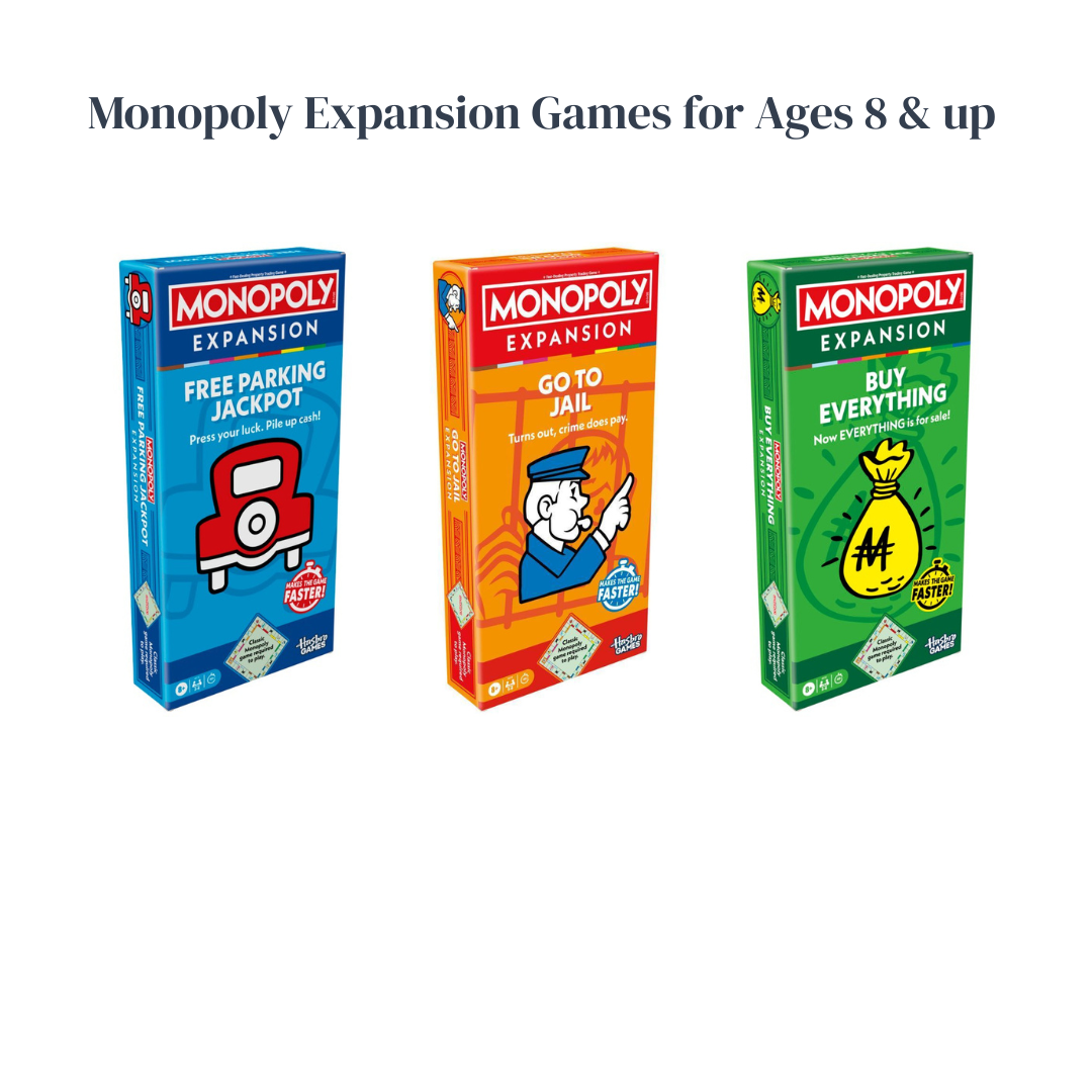 Monopoly Expansion Board Game – Add-On for Ages 8+ | Requires Monopoly ...