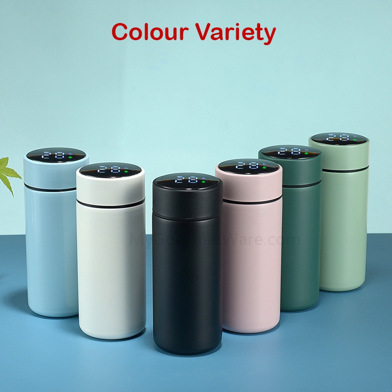 [SG Stock] Mini Pocket Thermal Flask with Temperature Display ...
