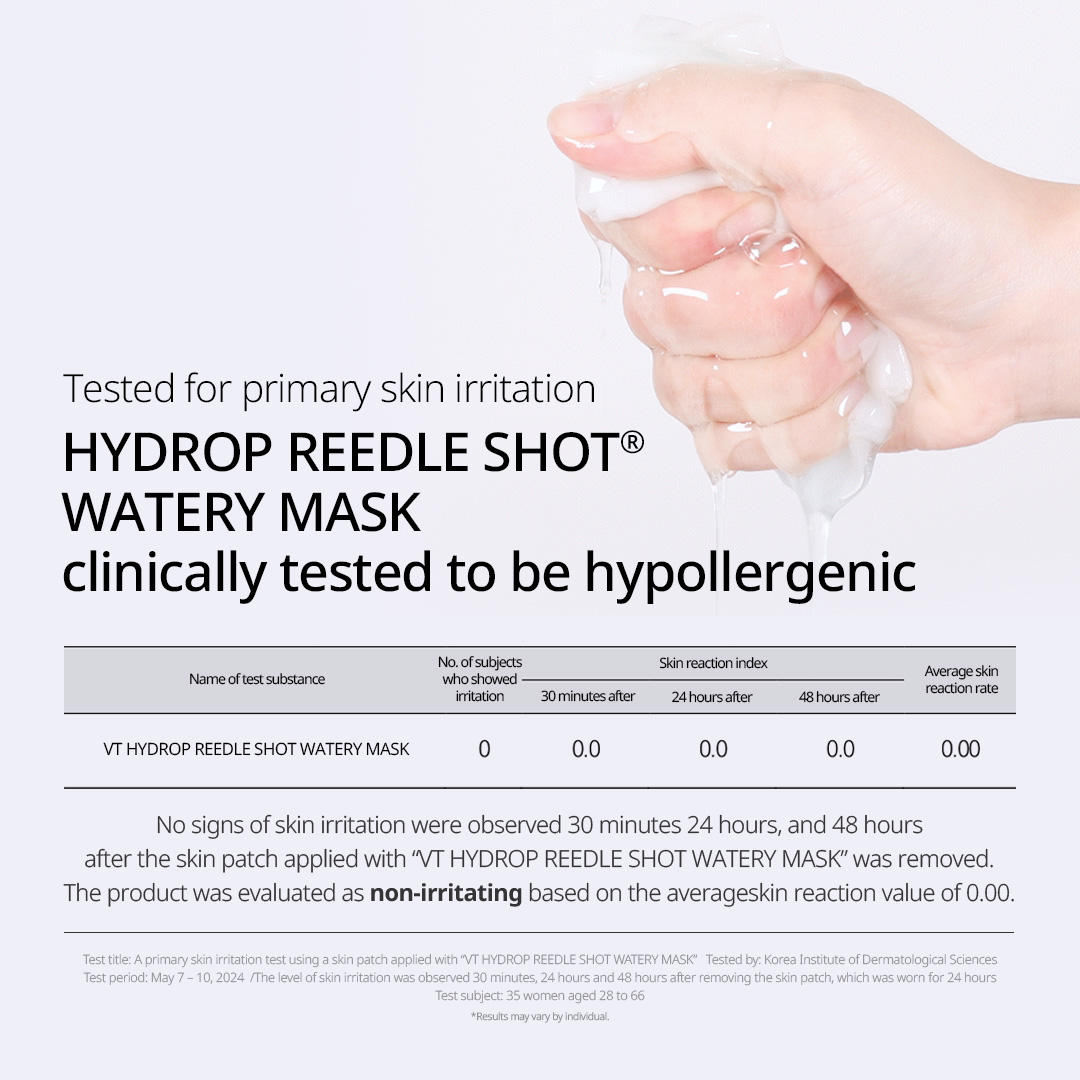 [VT] Hydrop Reedle Shot 2Step Mask(100, 300, 700) Watery Mask pack for ...