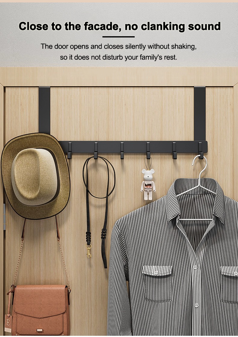 SG Ready Stock Specool® Back Door Hanger with 6/8 hooks / No Drill ...