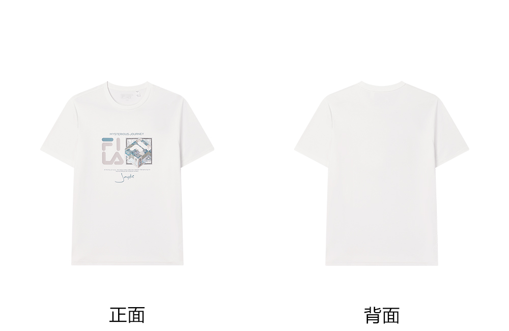 FILA CORE LIFESTYLE HERITAGE MYSTERIOUS JOURNEY Men Short Sleeve T ...