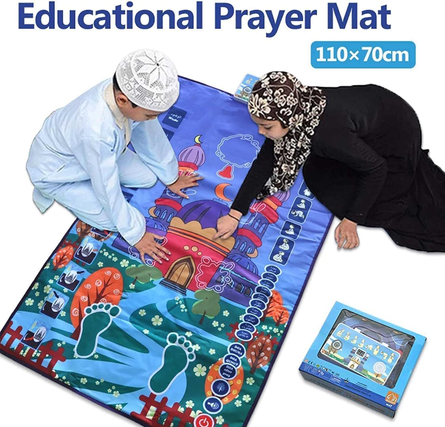 Electronic prayer mats Kids | Sejadah Sajada Solat e-Sejadah ...