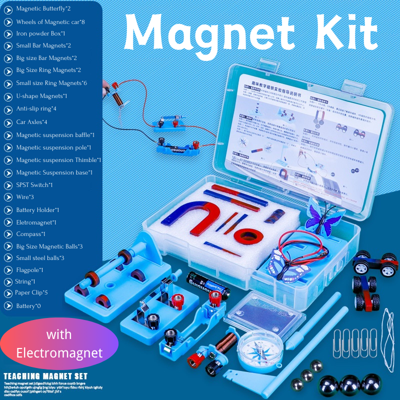 P4 Magnetic Science Experiment kit, STEM Teaching Aids, Magnet Set Box ...