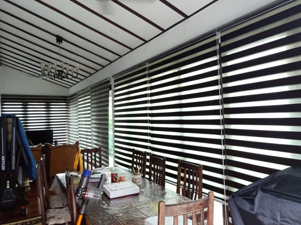 [𝗙𝗿𝗲𝗲𝗗𝗲𝗹𝗶𝘃𝗲𝗿𝘆] Zebra Window Roller Blinds Day Night Blind Curtain Many ...