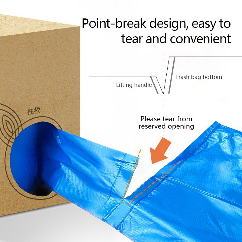 【SG Seller】200pcs Disposable Garbage Bags 45*50cm Rubbish Bag Clean-up ...