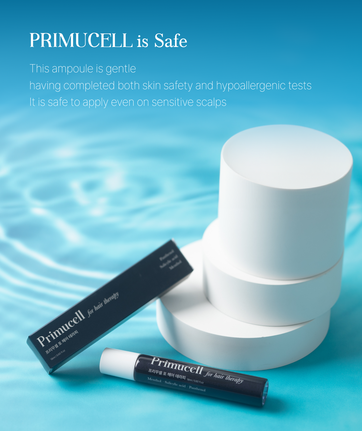 PRIMUCELL for Hair Therapy, Anti-Hair Loss Ampoule (32weeks care ...