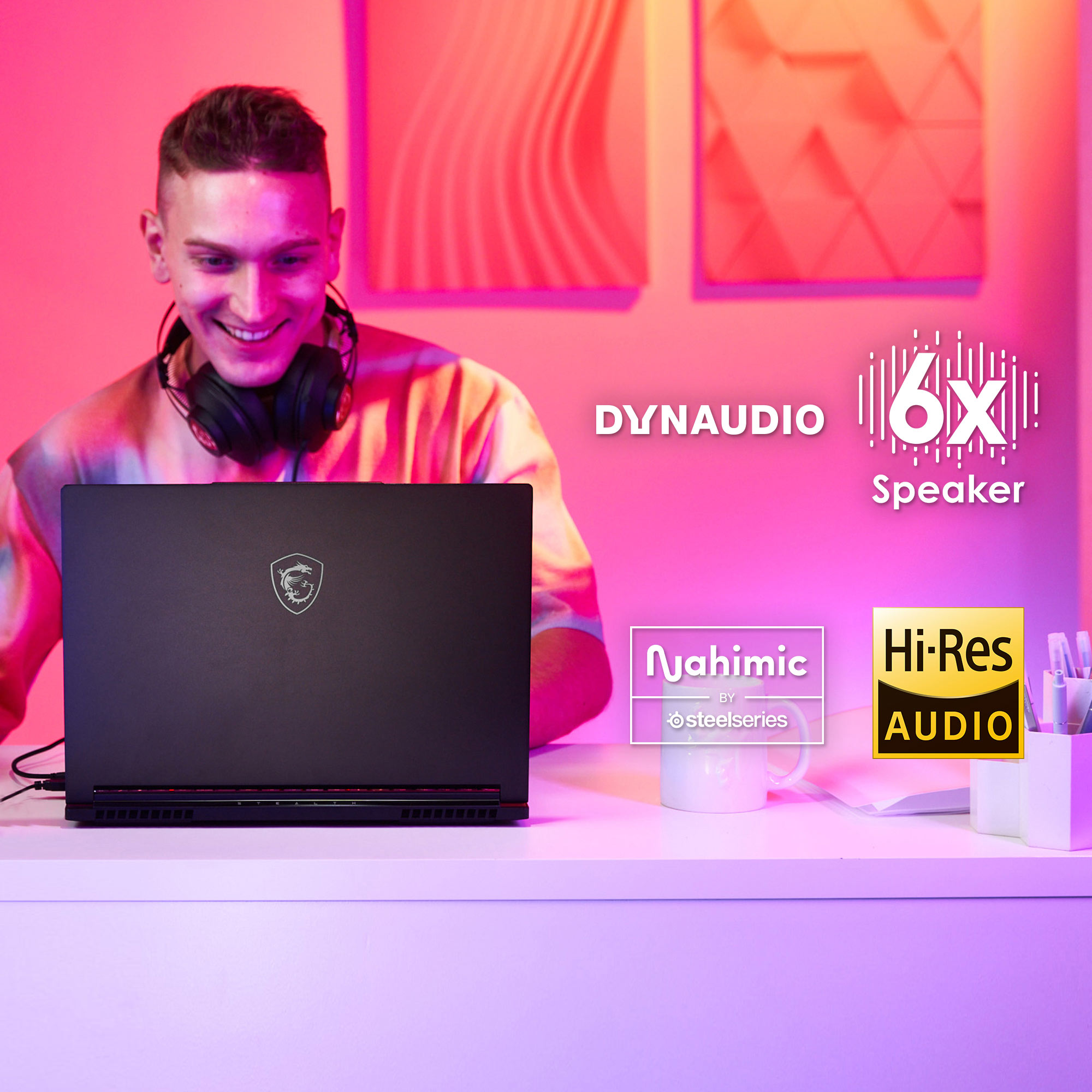 MSI Stealth A16 AI+ A3HVFG-041SG Gaming Laptop / AMD Ryzen AI 9 365 ...