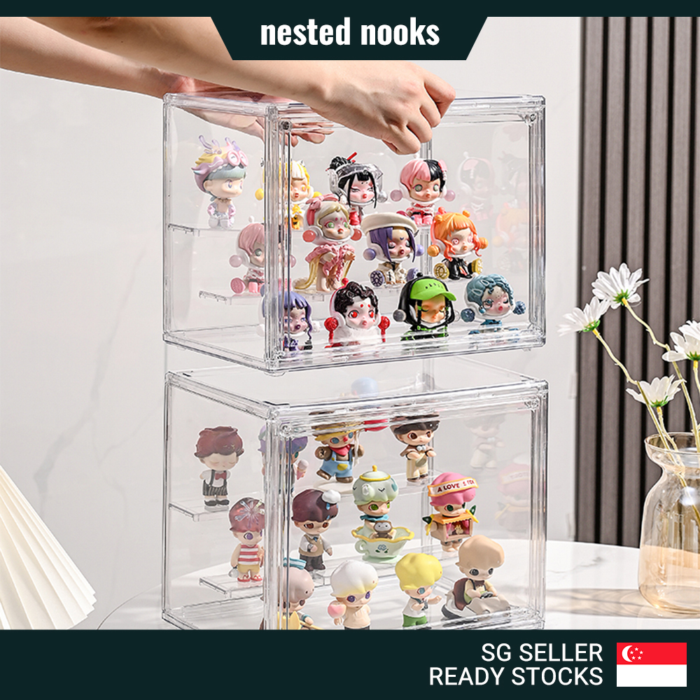 Popmart Blind Box Figurine Display Box Transparent Clear Acrylic ...