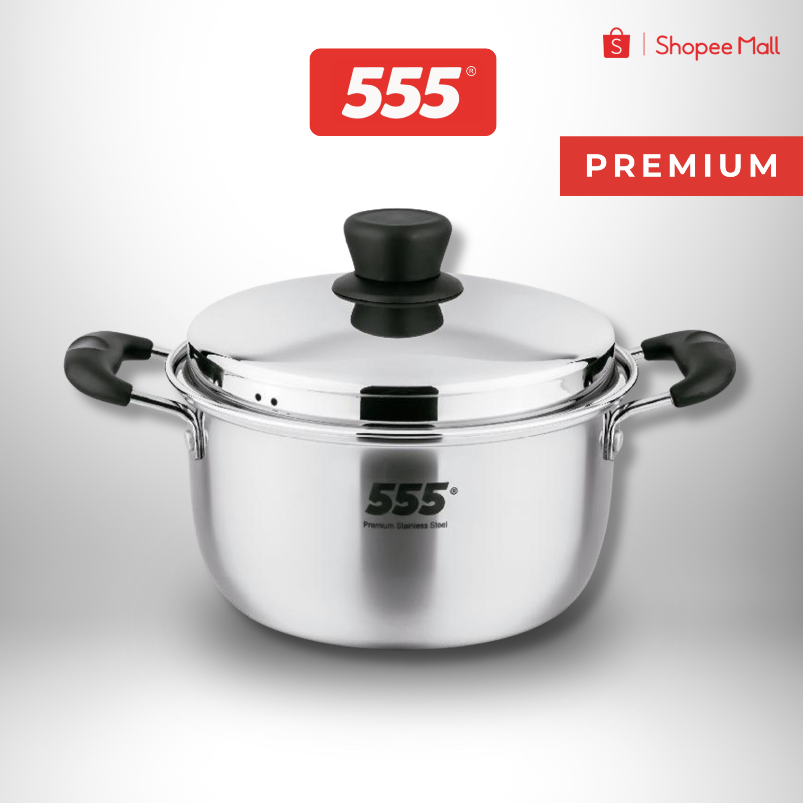 555 Premium Stainless Steel Sauce Pot - 304 Stainless Steel 0.88mm ...
