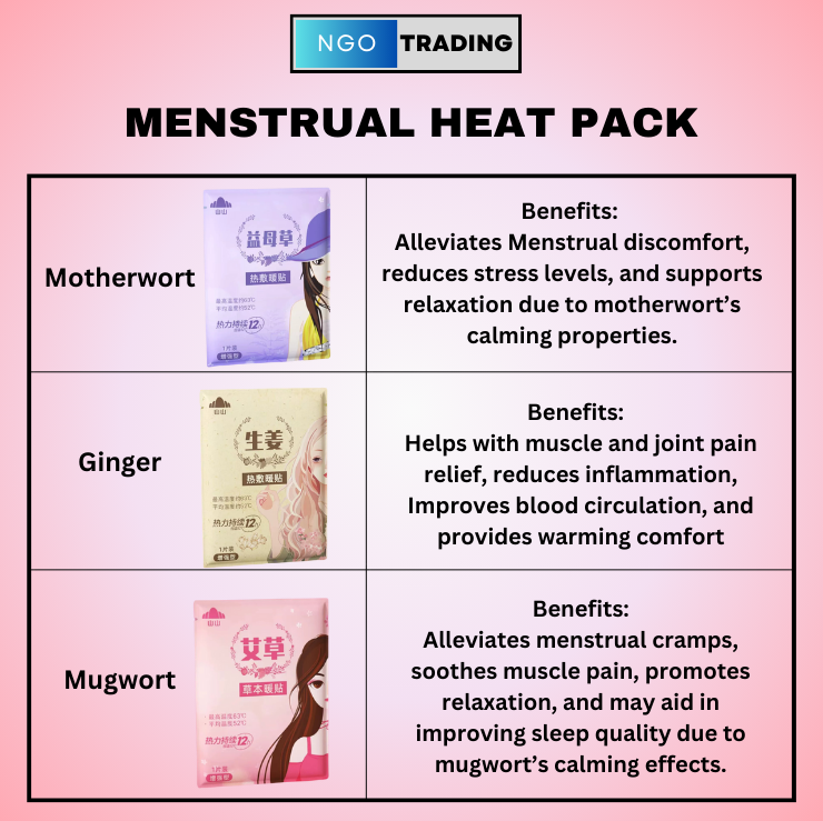 Heat Pack - Warm Pad -Travel Warm Pad -Adhesive Pad- Menstrual Period ...