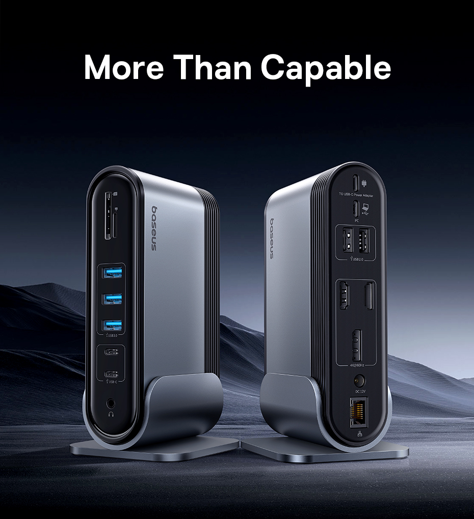 Baseus 17 in 1 USB C HUB Type C to Multi HDMI USB 3.0 with Power ... Baseus 17 in 1 USB C HUB Type C to Multi HDMI USB 3.0 with Power ...