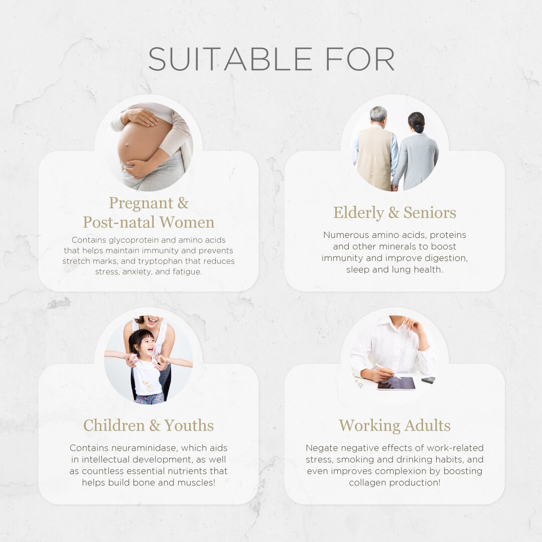 BEST Bird's Nest with White Fungus, American Ginseng & Rock Sugar 48 ...