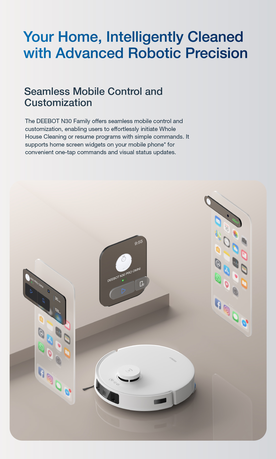 [BEST SALE] ECOVACS DEEBOT N30 PRO OMNI ROBOT VACUUM | 10,000 PA ...