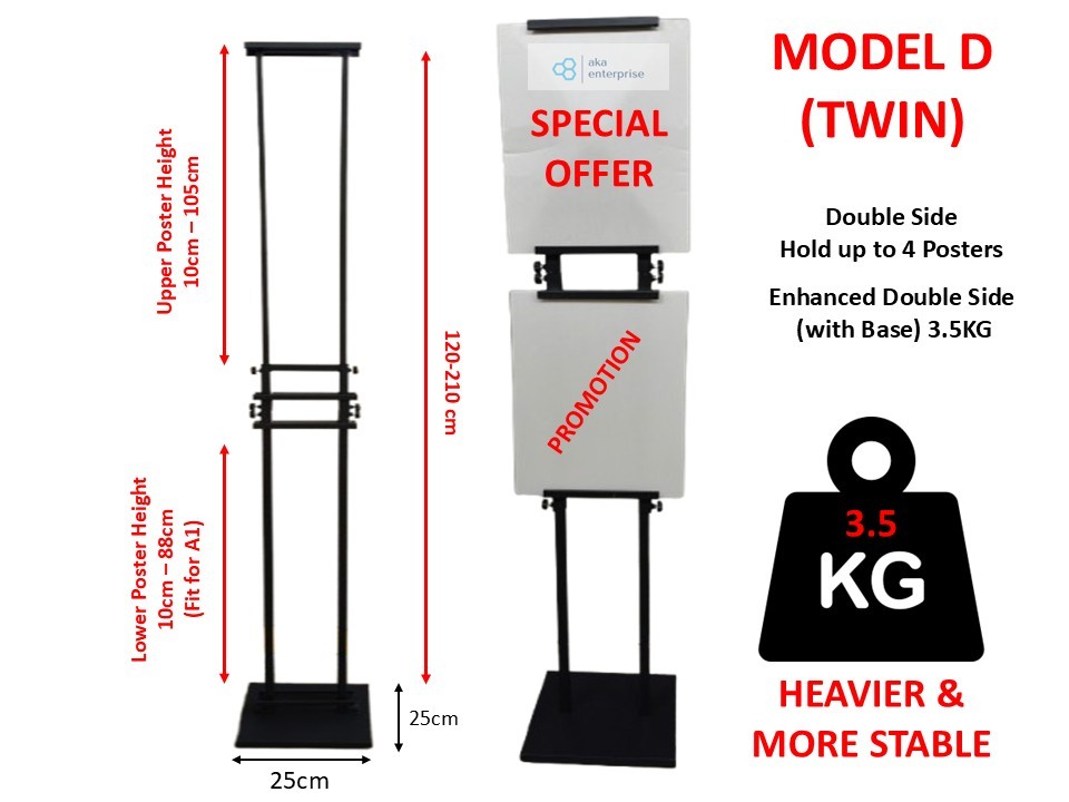 Poster Stand KT Board Display Stand Holder | Shopee Singapore