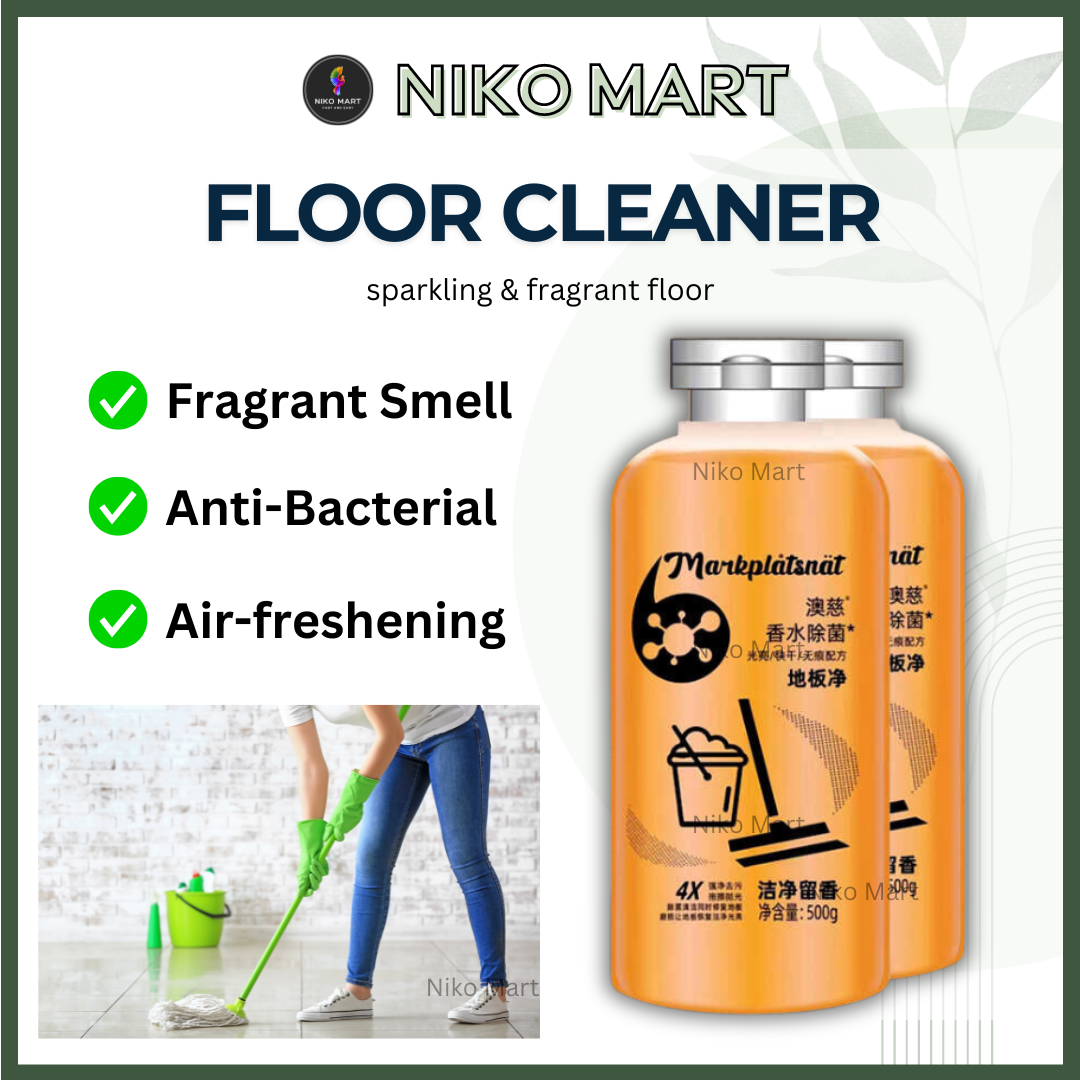 Fragrant Floor Cleaner (500ml) Floor Detergent Anti-Bacterial Floor ...