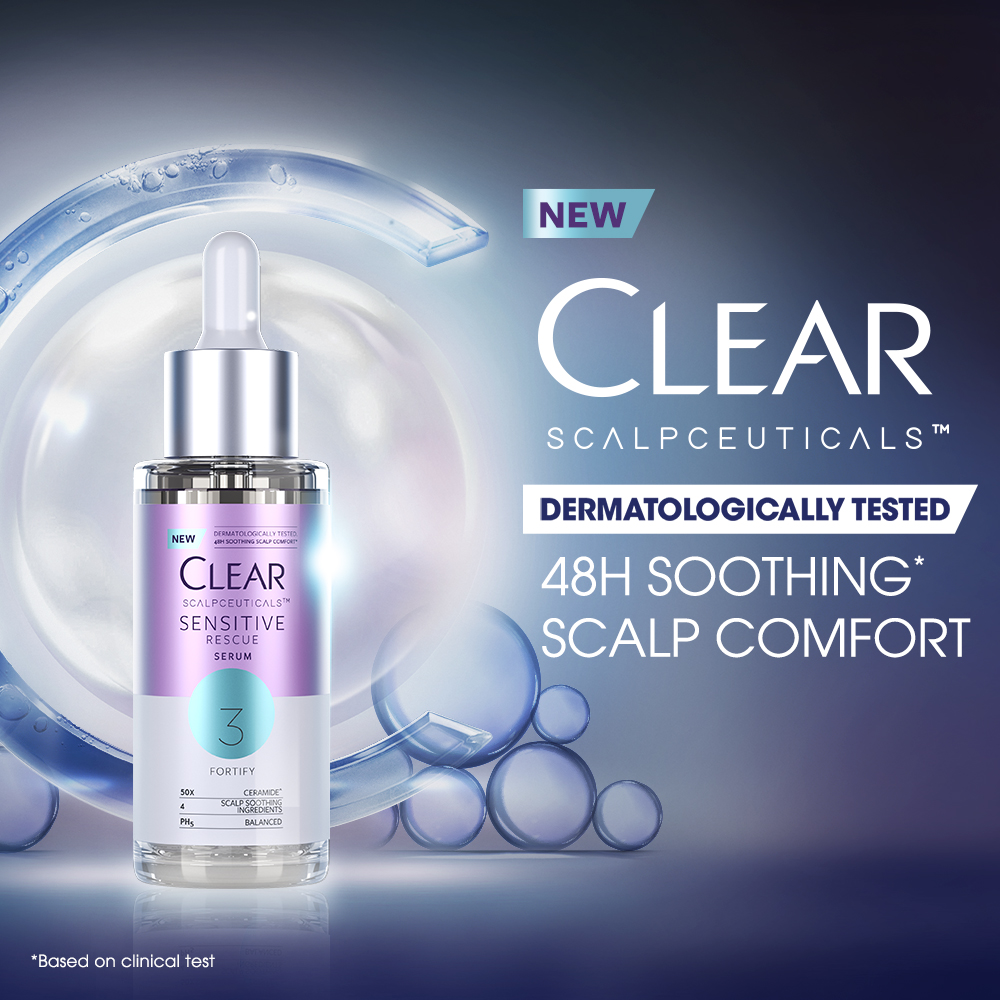 Clear Scalpceuticals™ Sensitive Rescue Shampoo 300ml / Conditioner ...