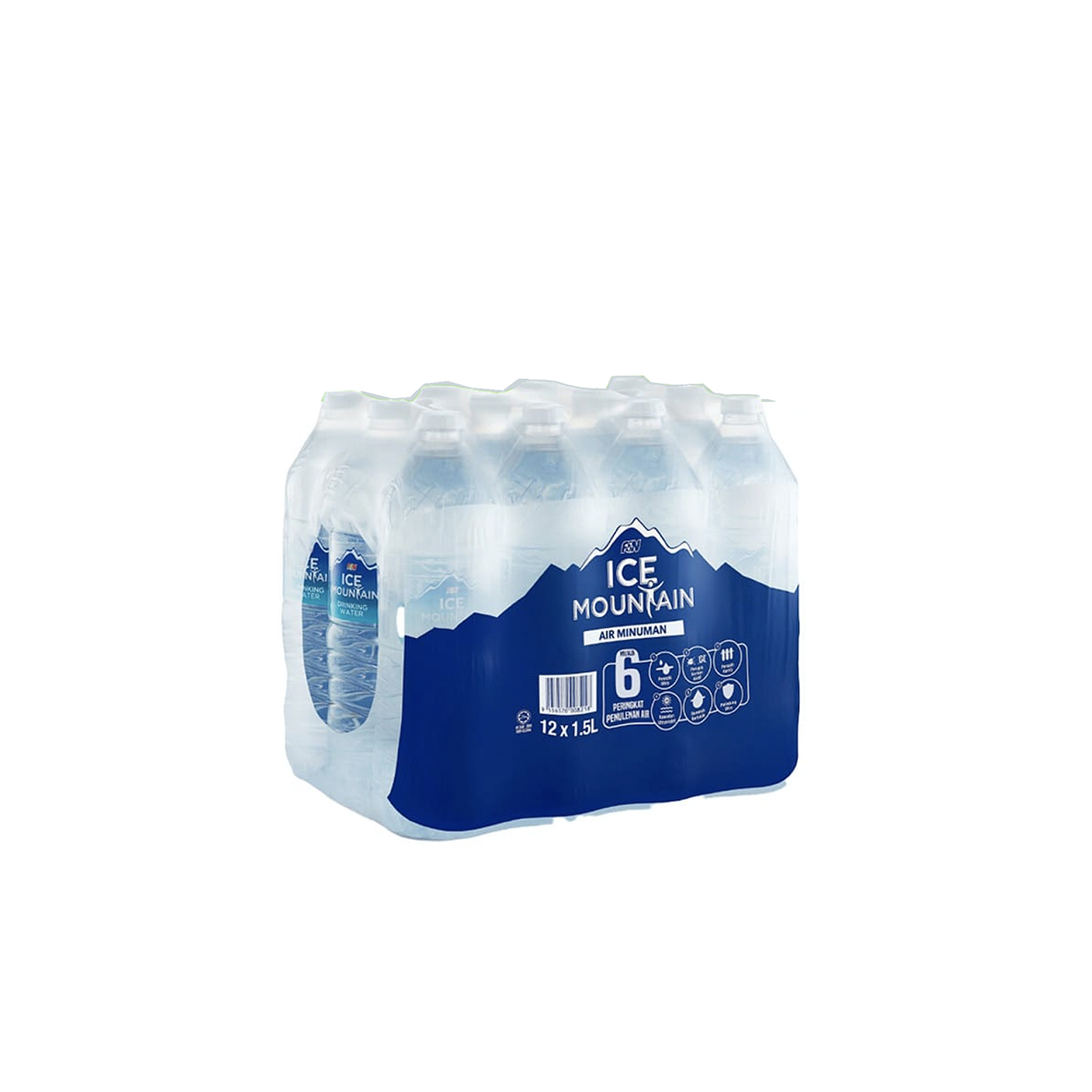 Ice Mountain Premium Drinking Water (Air Minuman) 1.5L x 12 | Shopee ...