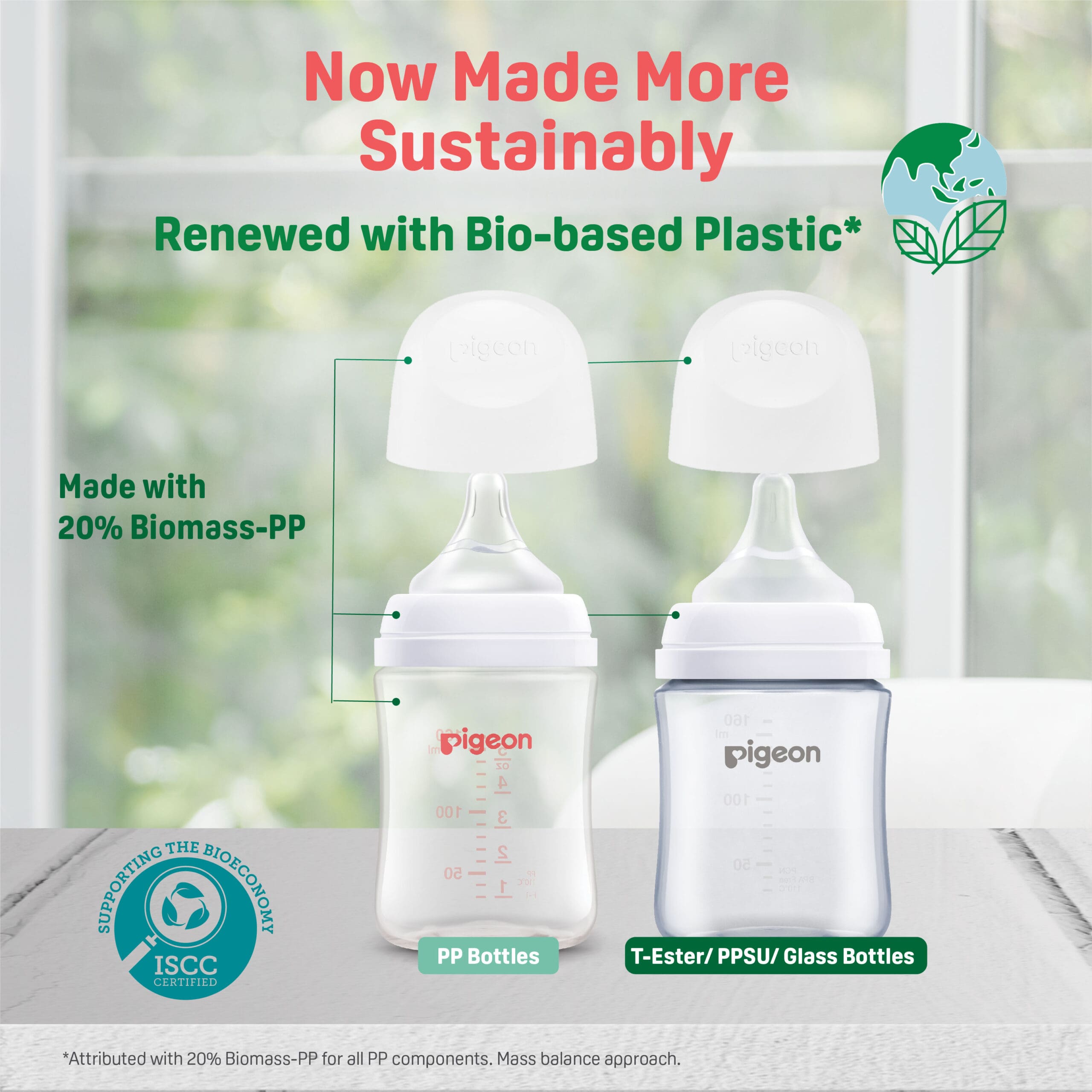 Pigeon SofTouch™ PPSU BPP/PP Nursing Bottle (160/240ml) | Shopee Singapore