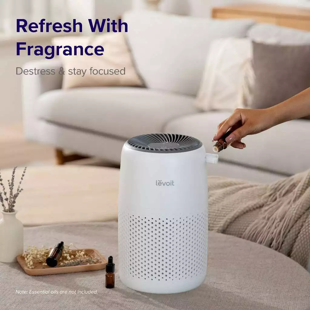 Levoit Air Purifier Core Mini Portable Desktop Low Noise H13 True HEPA ...