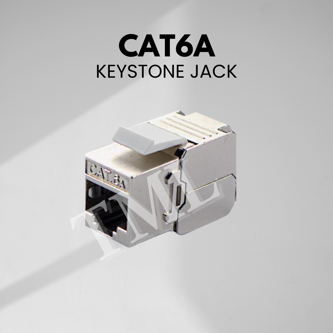 1port CAT6A CAT7 RJ45 Keystone Jack and Network Data Wall Socket Face ...
