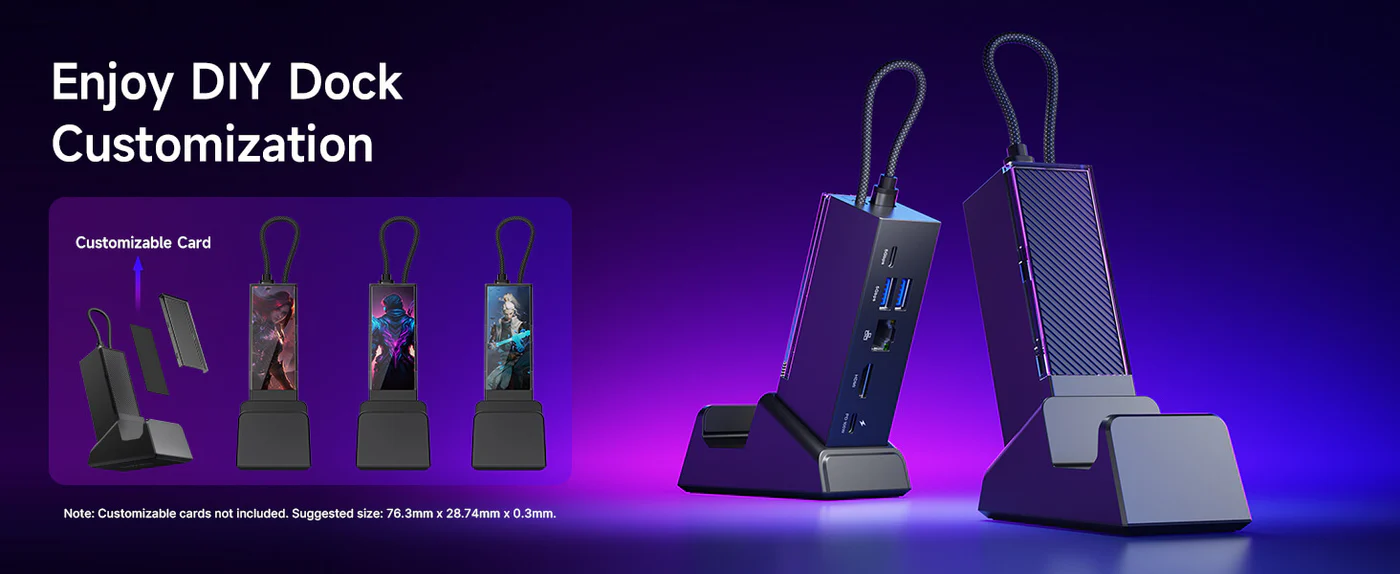 Official JSAUX 6-in-1 Multifunctional Docking Station Dock Valve Steam ...