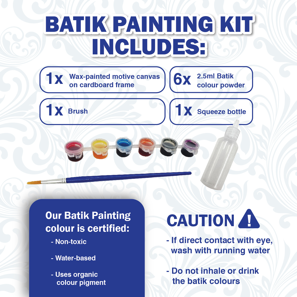 🇸🇬📦🚚 11 DIY Batik Painting Kit - Singapore Edition | Children Adult Art Craft | Party Goodie Bag ...