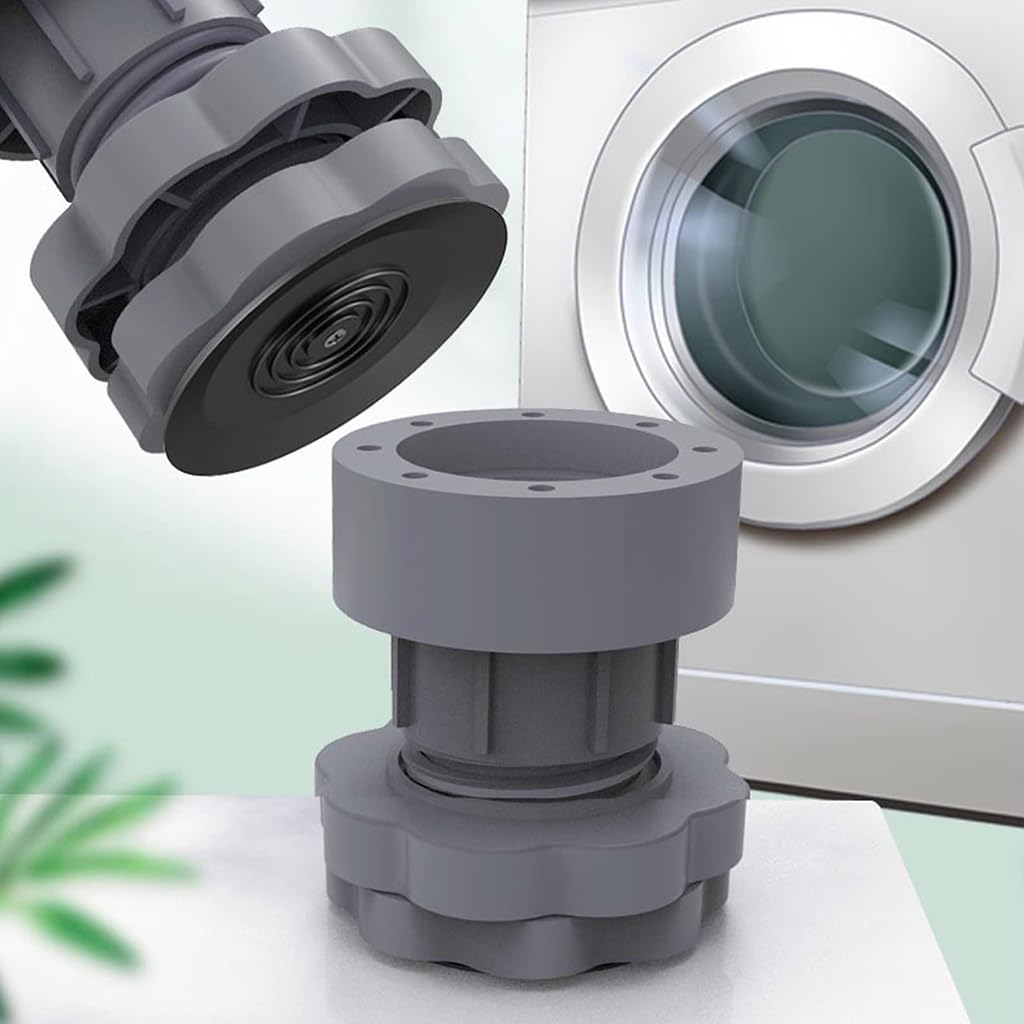 4Pcs Washing Machine Base Fridge Stand Anti Vibration Anti Slip Foot ...