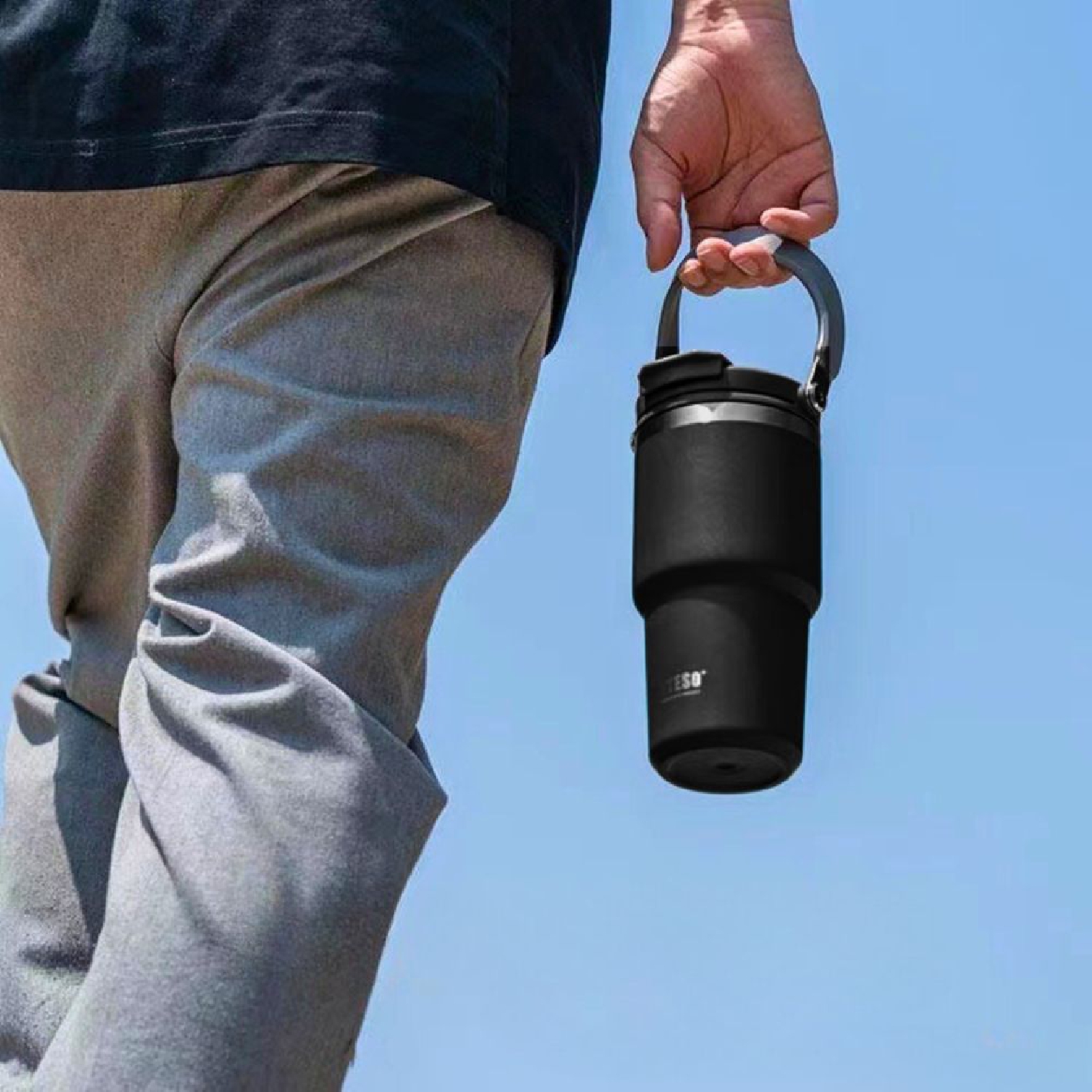🇸🇬Koala Home🔥TYESO Thermos Tumbler Thermal Flask Water Bottle Vacuum ...