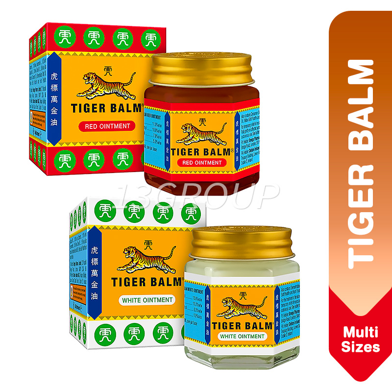 Tiger Balm Ointment Red White, 19g | Shopee Singapore