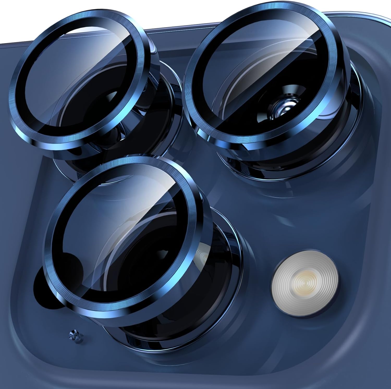 SG SELLER 】RICHMENT Metal Tempered Glass Camera Lens Protector For ...