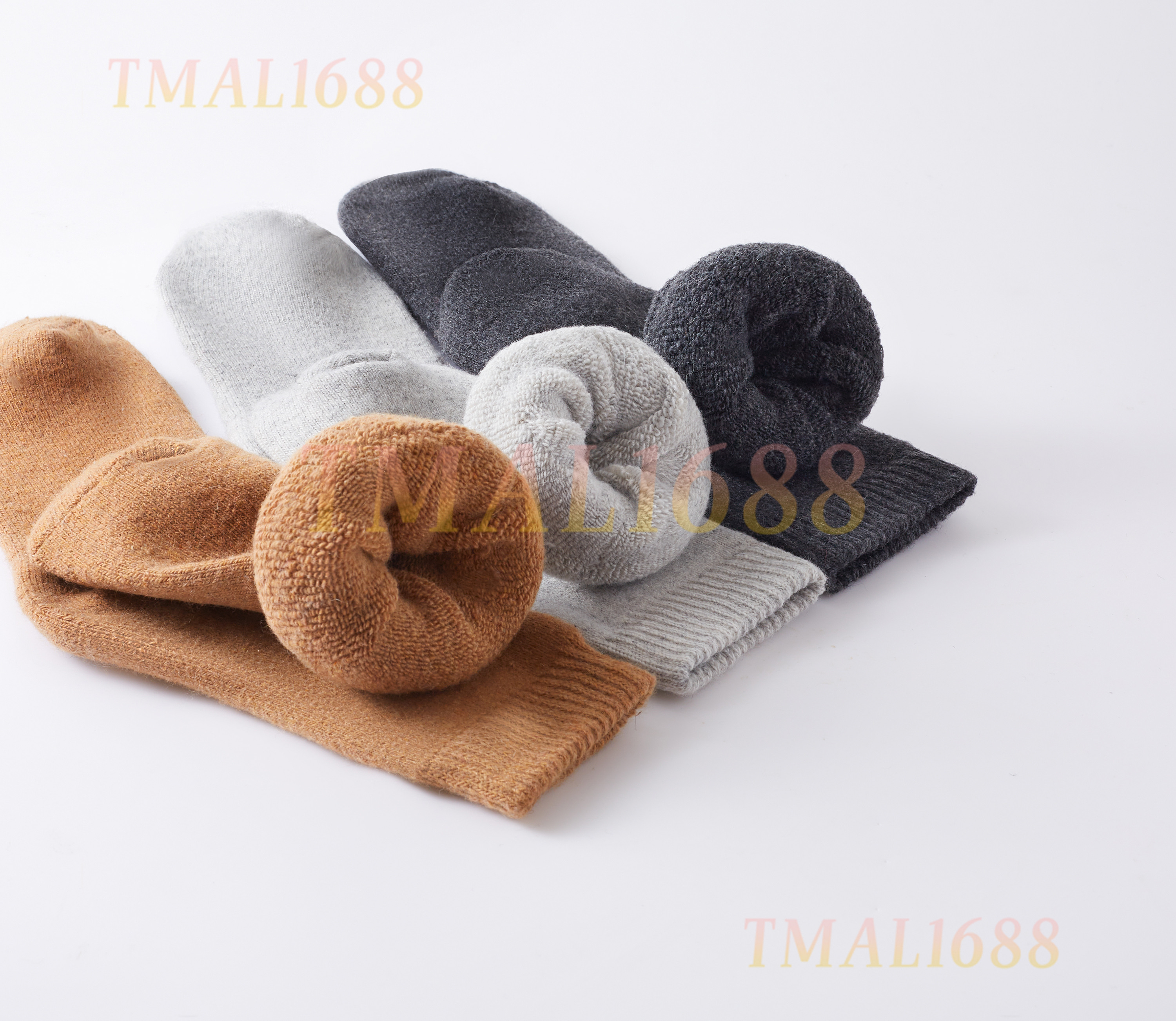 [ SG Ready Stock] Wool Socks Extra Thick Men Women Winter Velvet Warm ...
