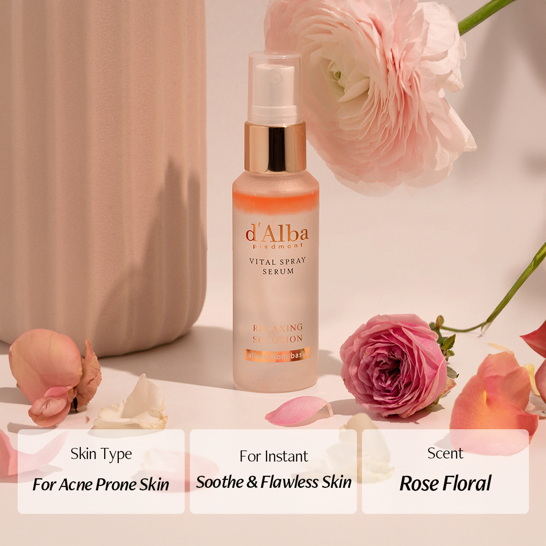 [Official] d'Alba 3 Solution Spray Serum Gift Set (First Spray Serum 52ml, Vital Spray Serum ...