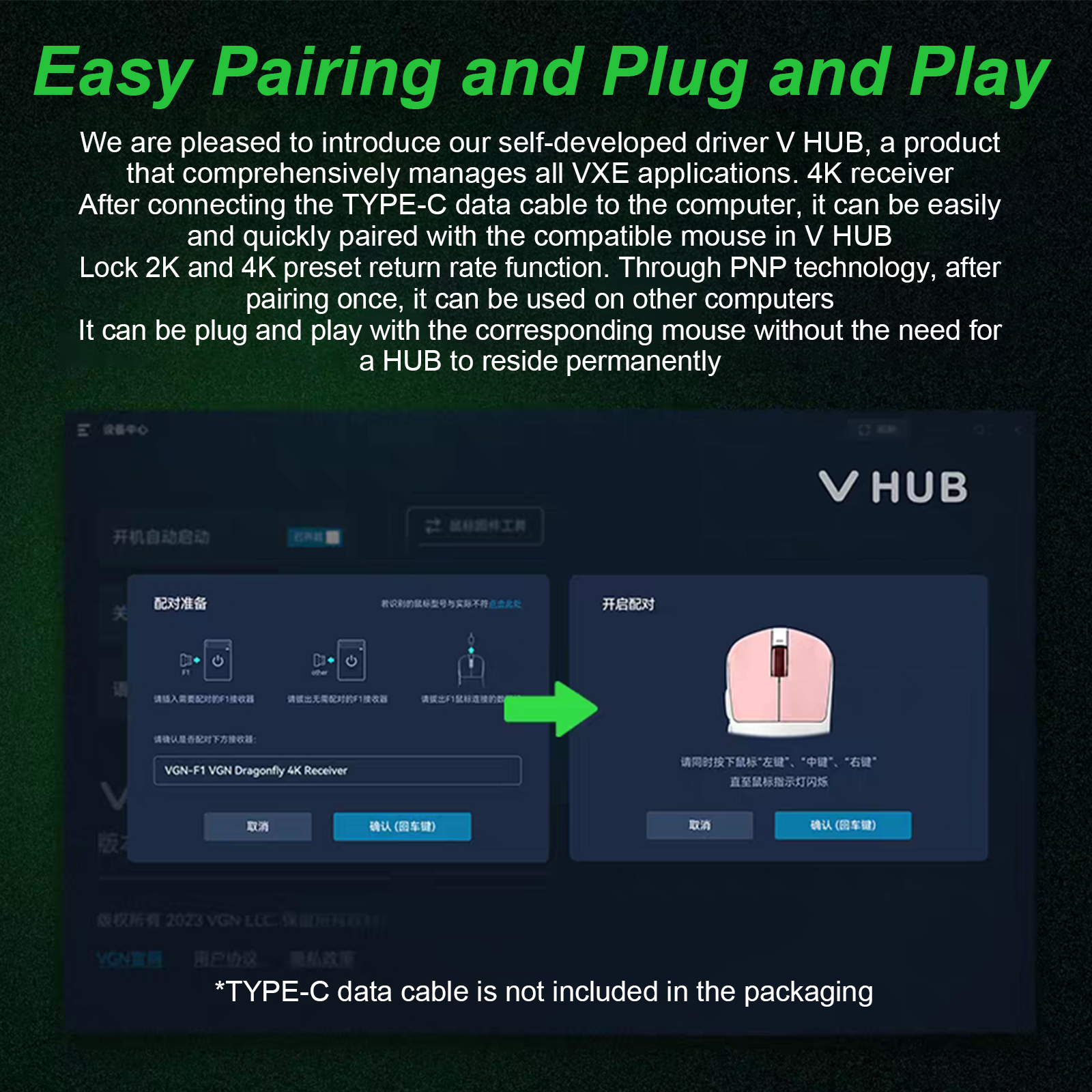 [ SG Ready Stock] VXE Wireless Mouse 2.4Ghz Dual Mode Bluetooth Gaming ...
