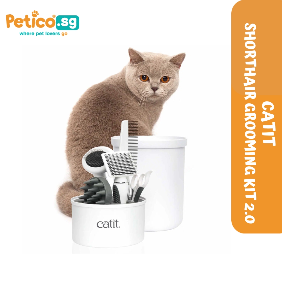 Catit Grooming Kit 2.0 for Cats (Shorthair / Longhair) | Shopee Singapore